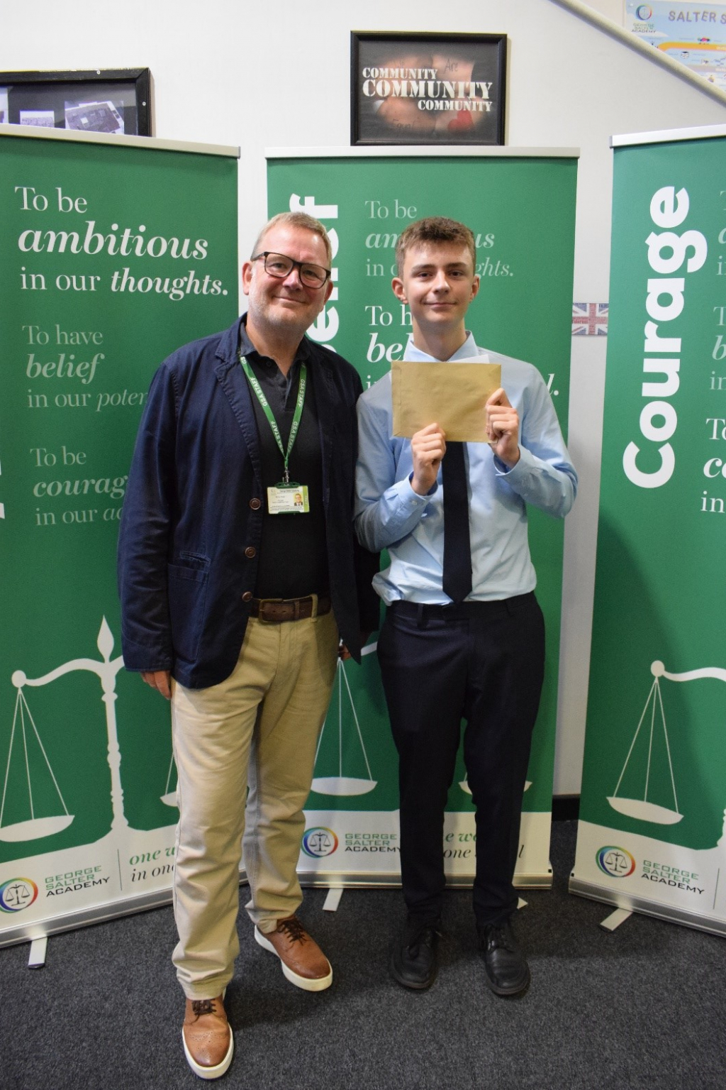 George Salter Academy - GCSE Results Day Success