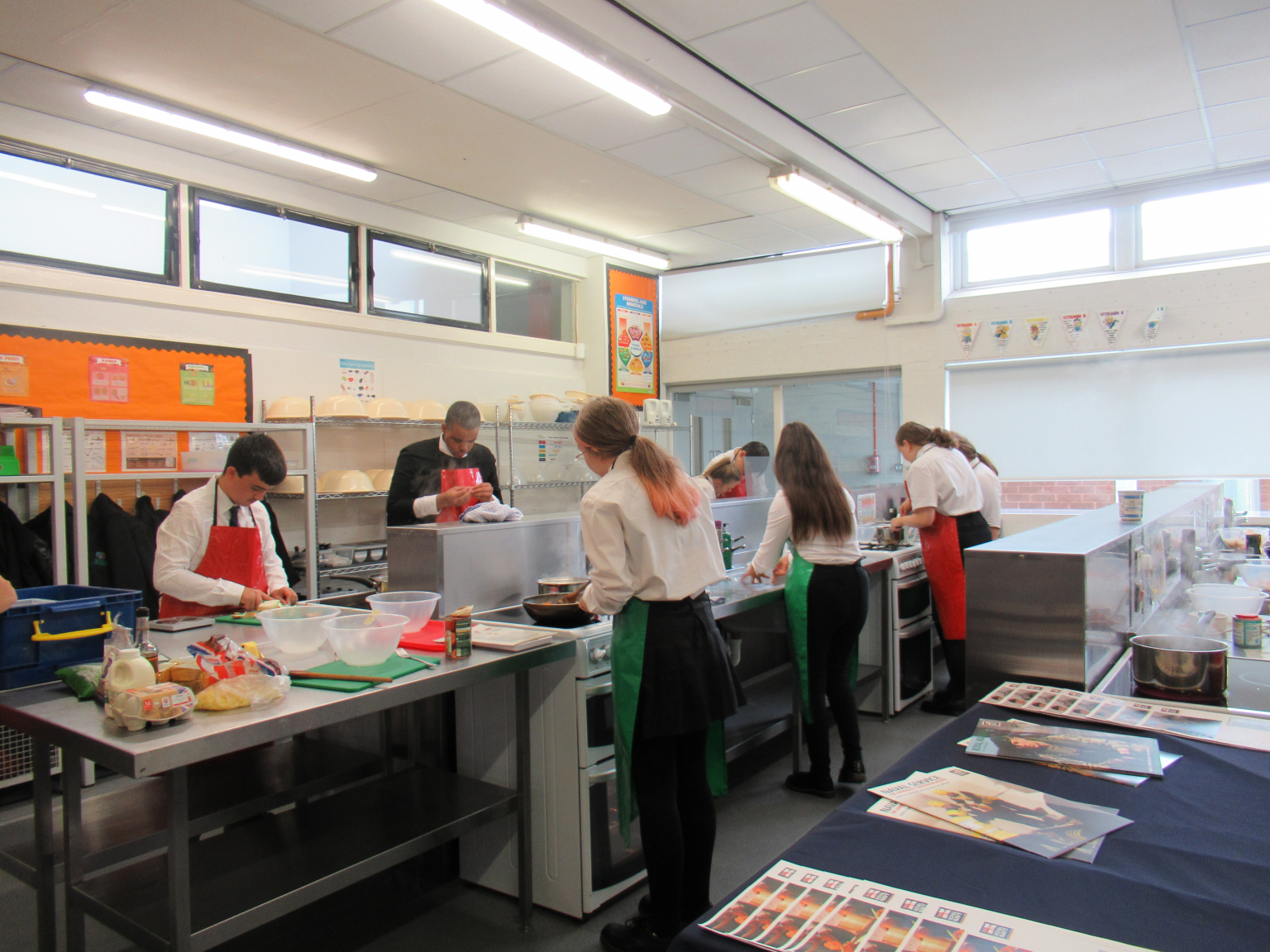 George Salter Academy - Royal Navy Catering Visit