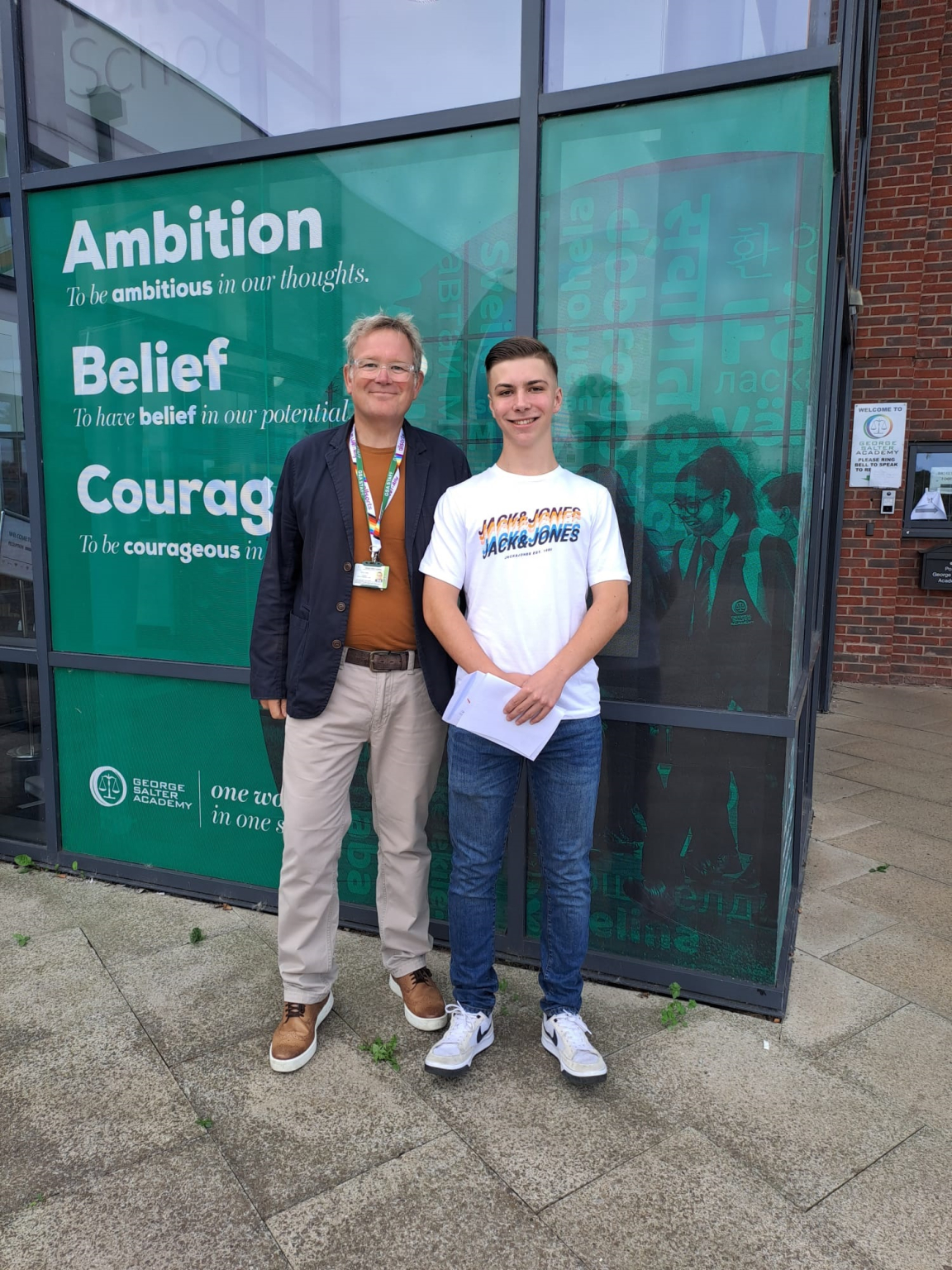 George Salter Academy - GCSE Results Day Summer 2023