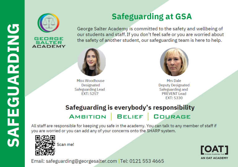 George Salter Academy - Safeguarding