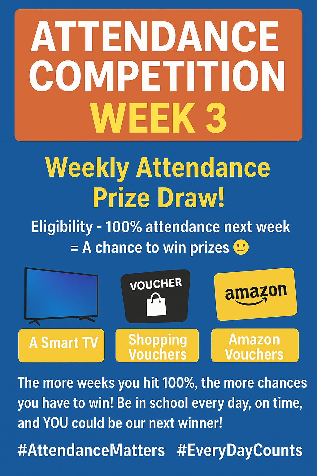 George Salter Academy - Attendance Competition – Week 3!